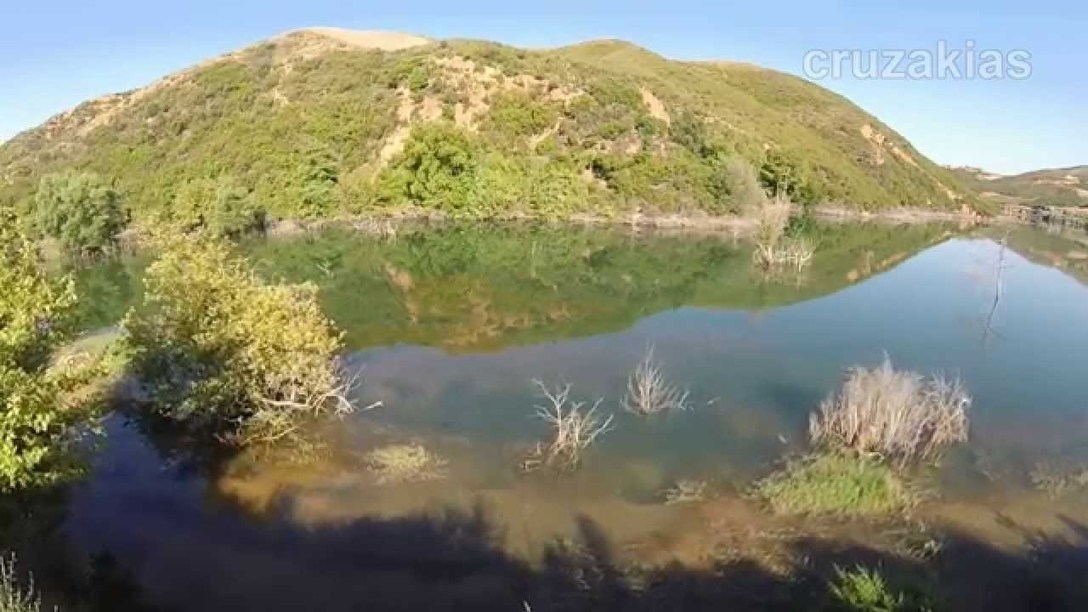 The crocodile of #Crete filmed by drone! | Travelling Greece