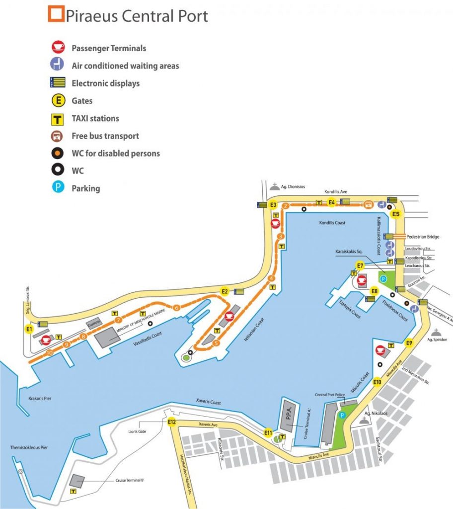 Piraeus cruise terminal | Travelling Greece